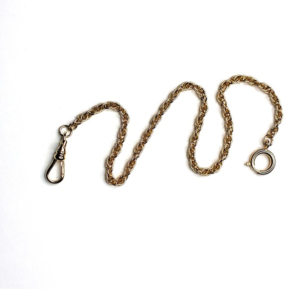 Pocket Watch Chain | Accessories | Vintage Goldfilled Pocket Watch Fob ...